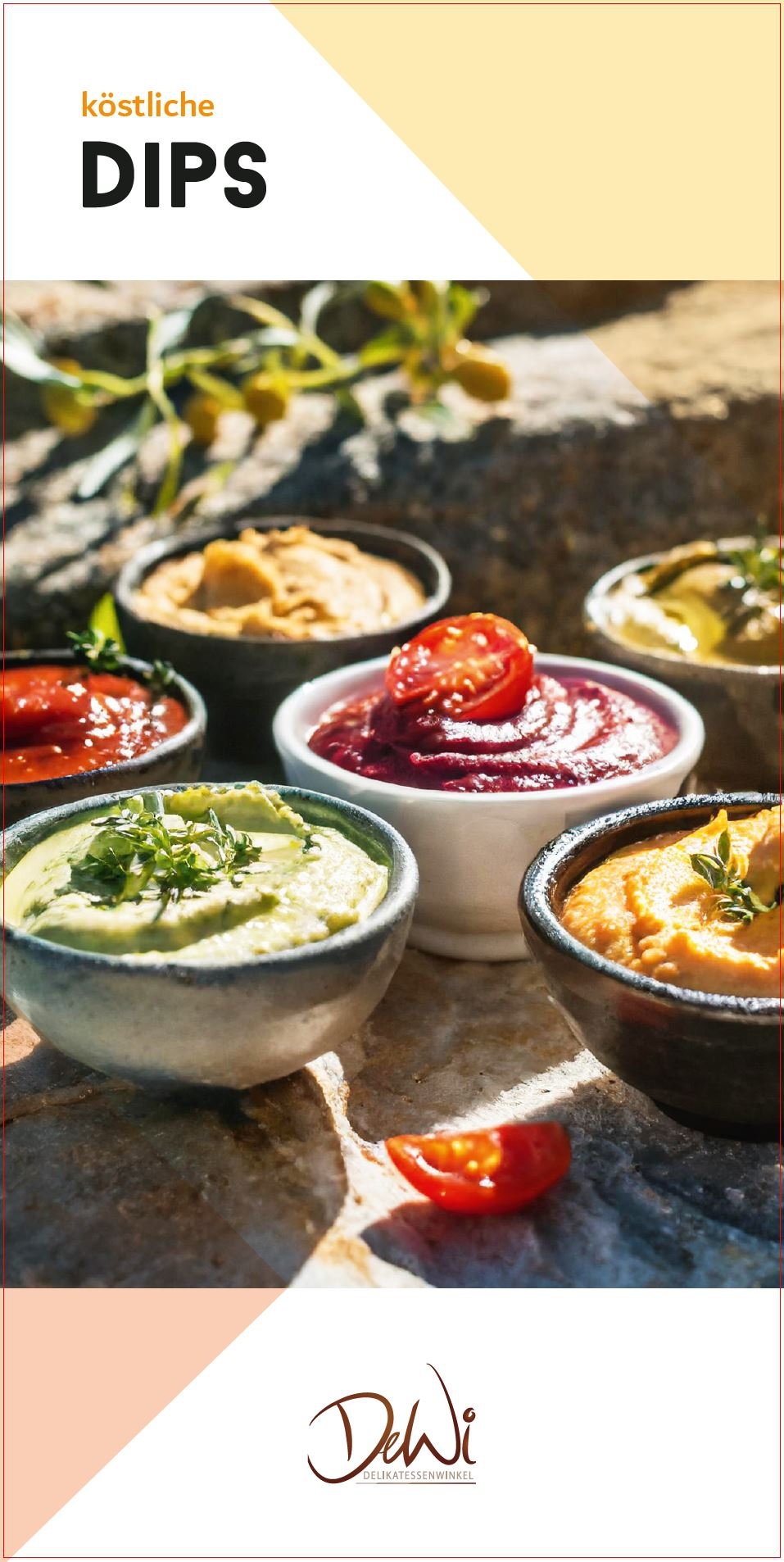 Flyer Dips | Flyer & Rezeptbücher | Zubehör | Produktkatalog ...